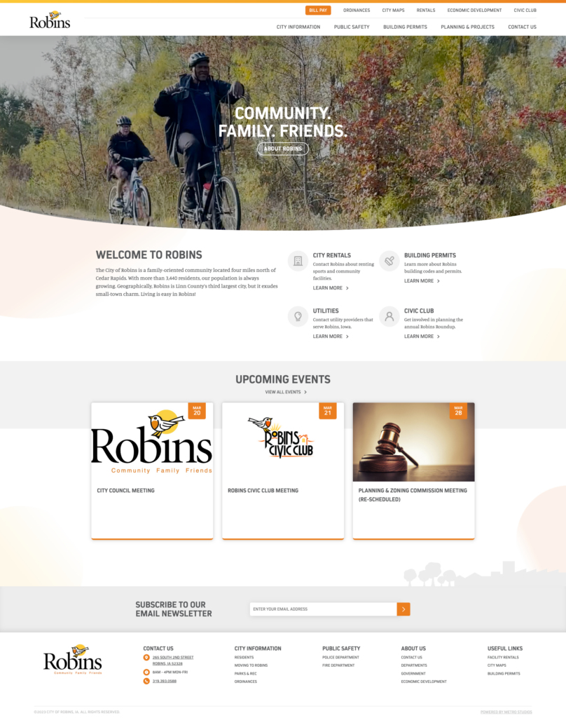 Our Work: City of Robins | Metro Studios